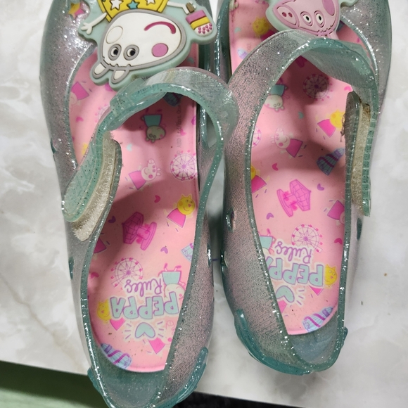 Peppa Pig | Shoes | Peppa Pig Glittery Kids Shoes Green | Poshmark